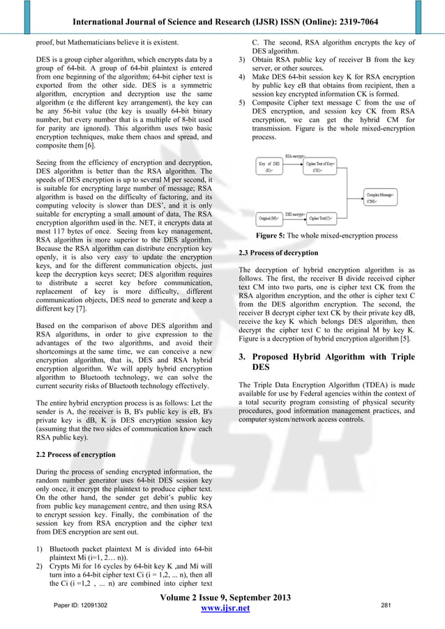 A New Design of Algorithm for Enhancing Security in Bluetooth ...