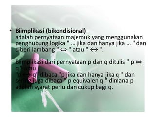 logika matematika | PPTX