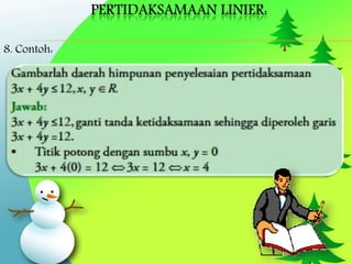 Contoh Matriks, Barisan dan Deret, Harga Mutlak & Petridaksamaan Linear ...