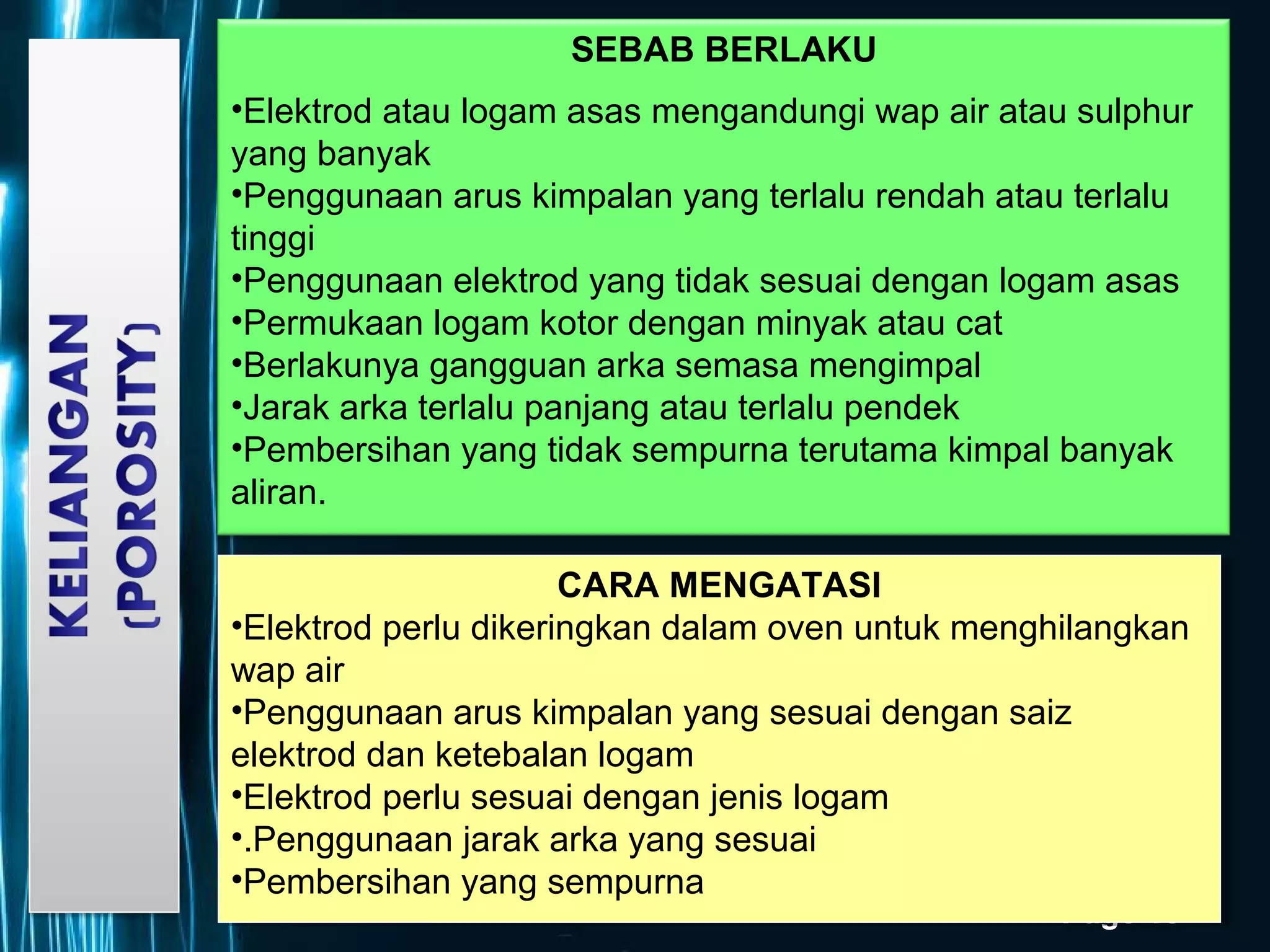 Mtk 204 jenis kecacatan dalam kimpalan | PPT