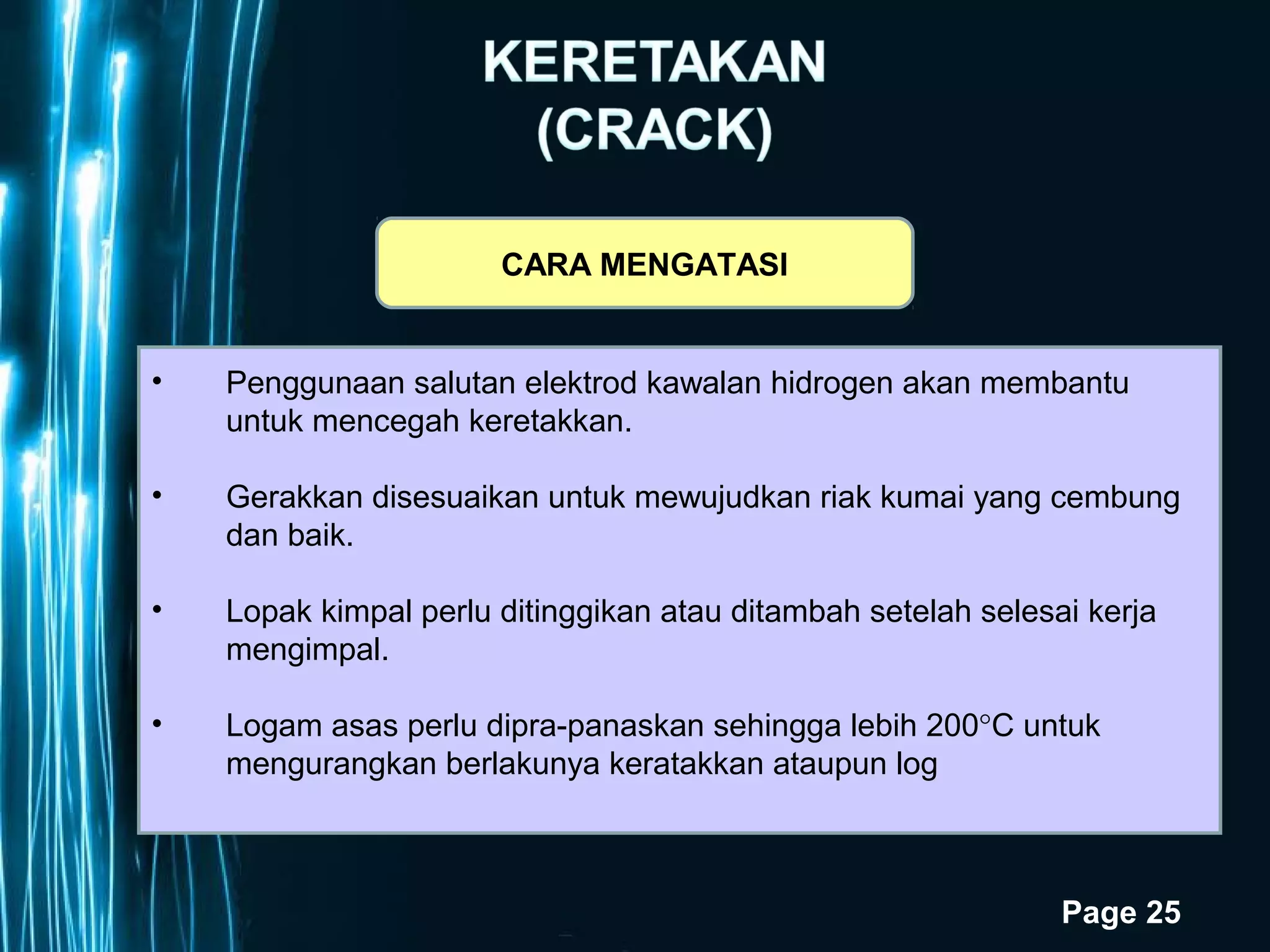 Mtk 204 jenis kecacatan dalam kimpalan | PPT