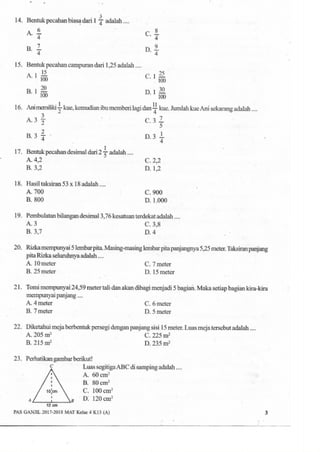 MATEMATIKA 4 SD | PDF