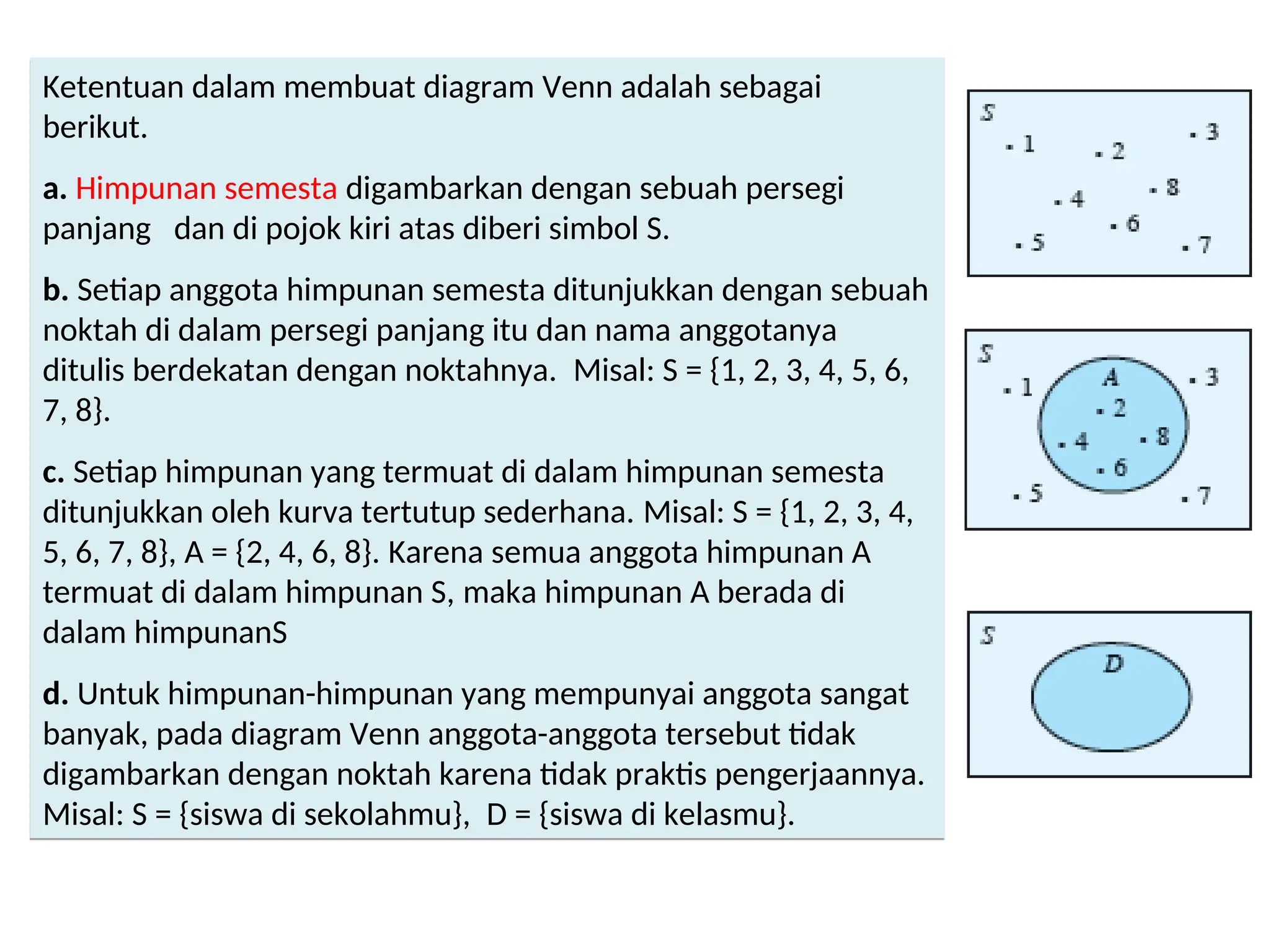 MTK Kelas VII SMP - Bab Aljabar Himpunan | PPT