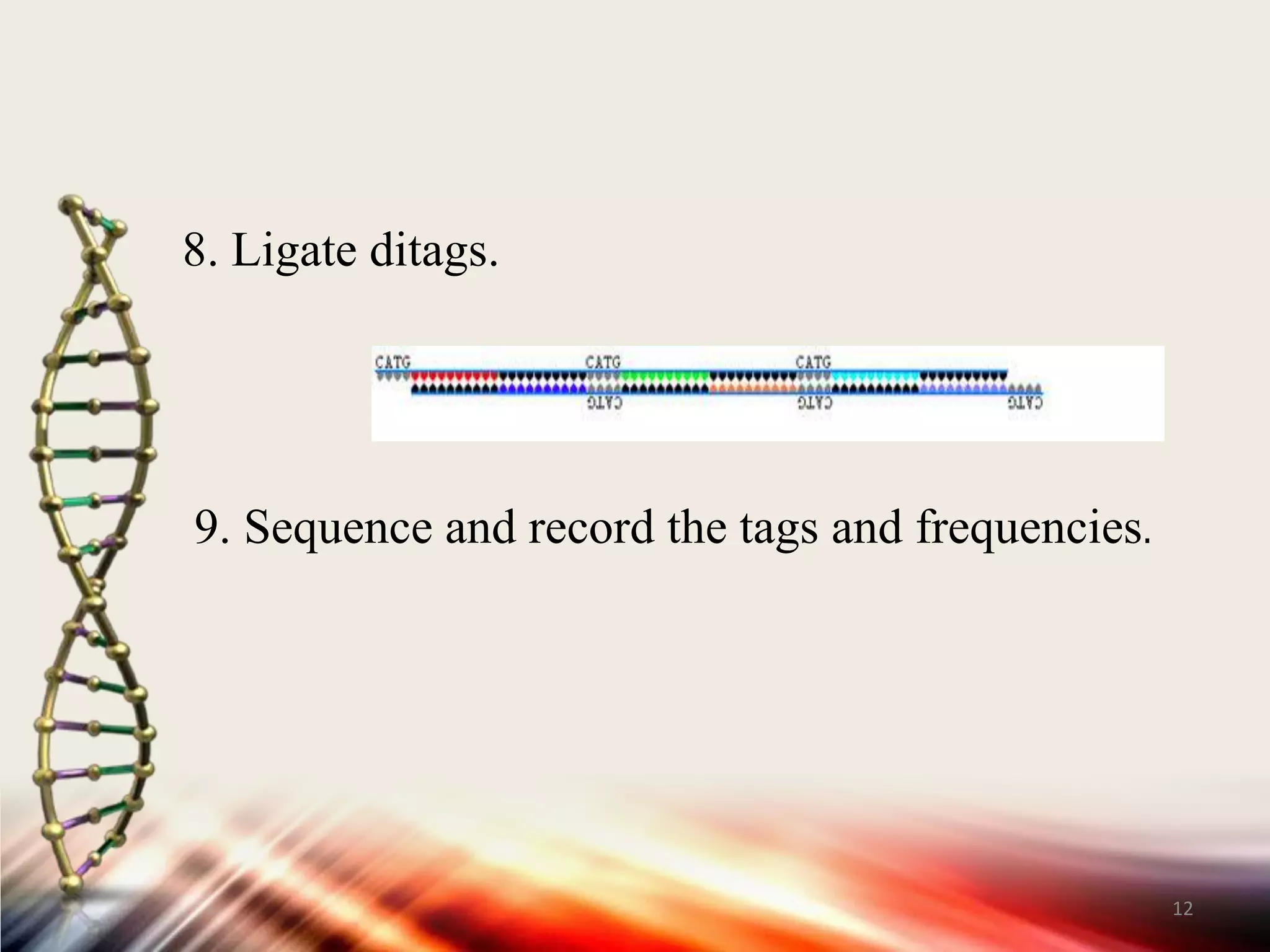SAGE (Serial analysis of Gene Expression) | PPTX