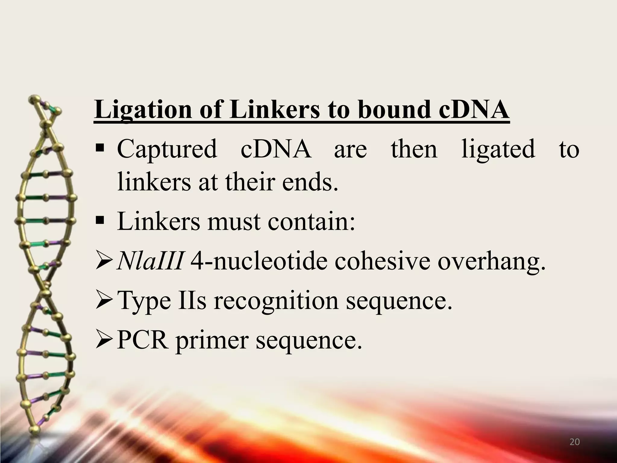 SAGE (Serial analysis of Gene Expression) | PPTX