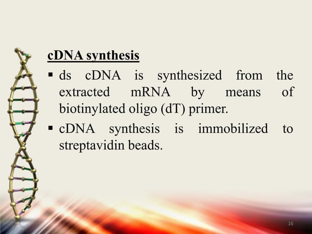SAGE (Serial analysis of Gene Expression) | PPTX | Chemistry | Science