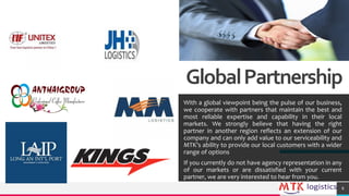MTK LOGISTICS | PPT
