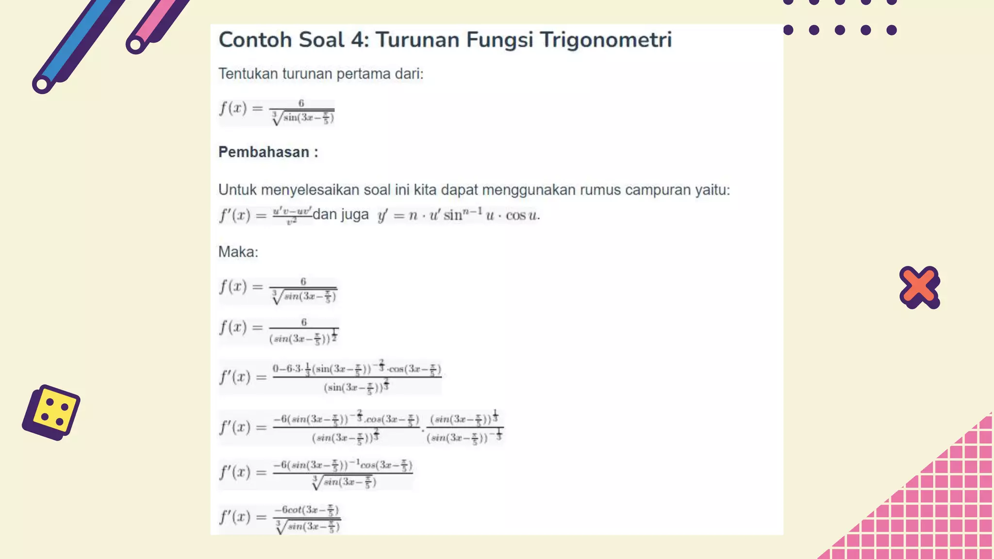 MTK turunan.pptx | Free Download