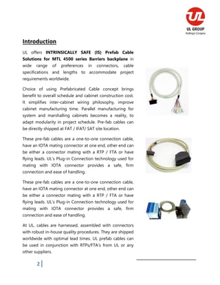 MTL IS PREFAB CABLE SOLUTIONS FOR HONEYWELL C300 | PDF