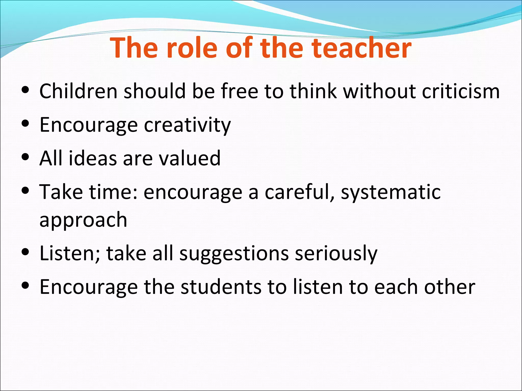 Teaching Young Learners to Think | PPT