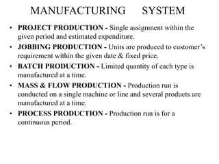 Manufacturing process management article | PPT