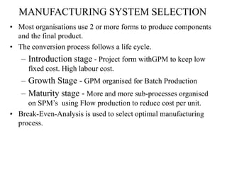Manufacturing process management article | PPT