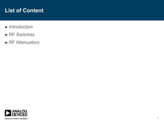 RF Control Products Training Module | PPT