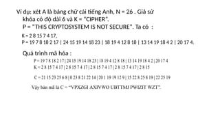 Mật Mã 1.0.matmahockhainiemcobanveatbmpptx | PPT