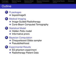 bayesImageS: Bayesian computation for medical Image Segmentation using a hidden Potts Model | PPT