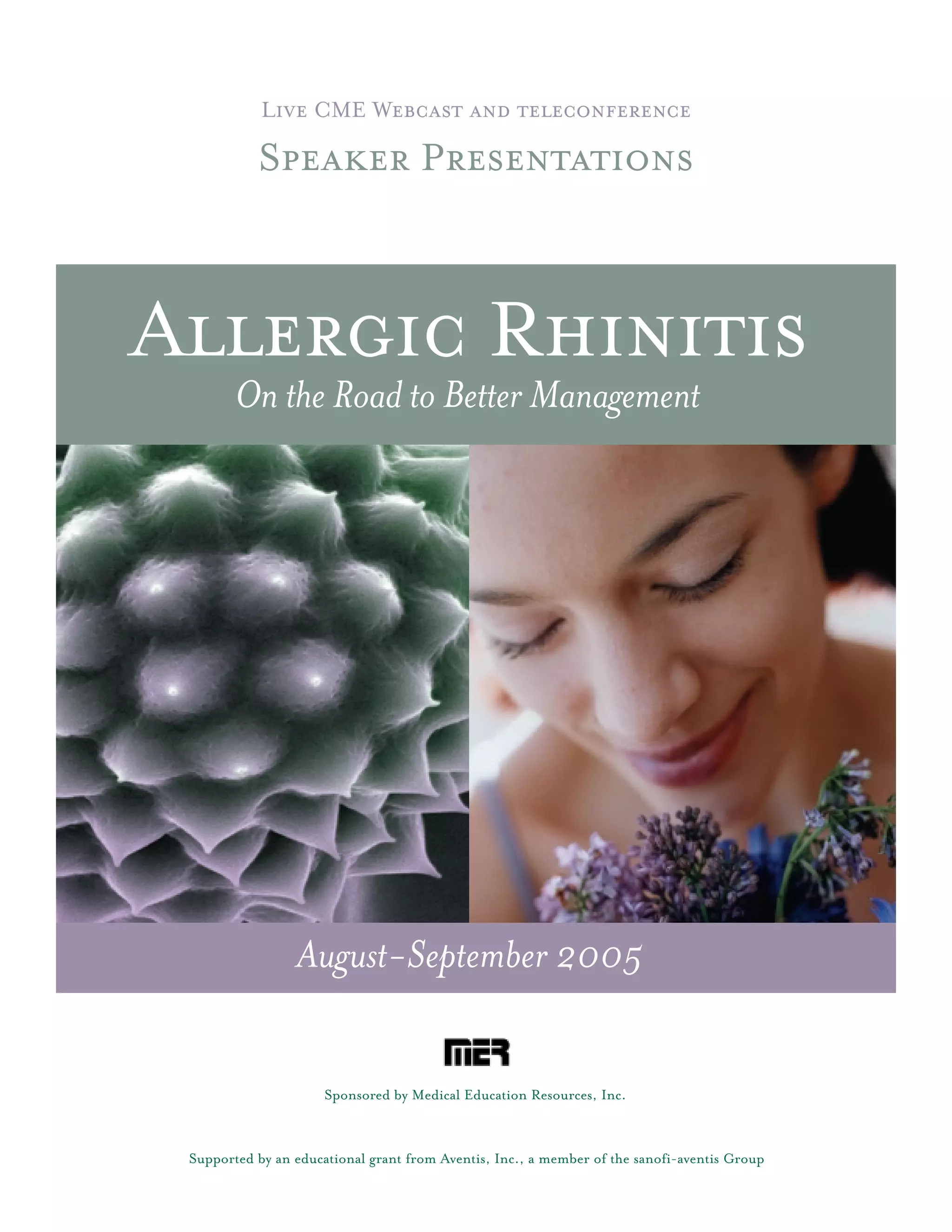 Mary Testa Med Ed samples | PDF