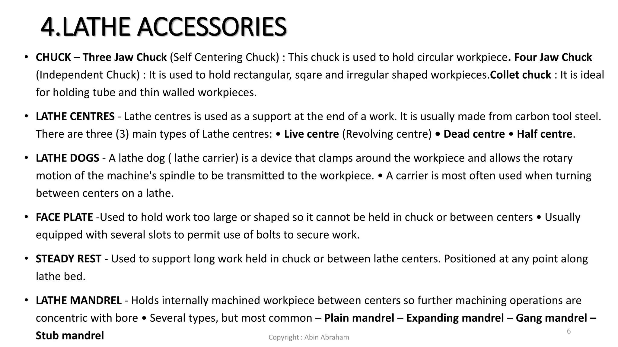 INTRODUCTION TO LATHE | MACHINE SHOP NOTES | VIVA NOTES | PPTX