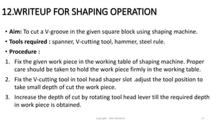INTRODUCTION TO LATHE | MACHINE SHOP NOTES | VIVA NOTES | PPTX