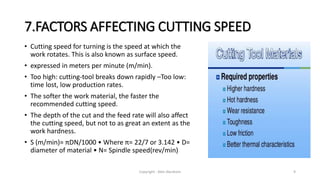 INTRODUCTION TO LATHE | MACHINE SHOP NOTES | VIVA NOTES | PPTX