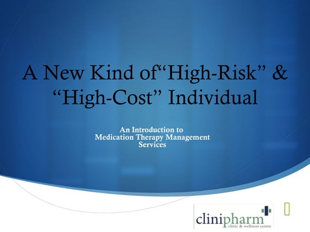 An introduction to medication therapy management | PPT | Health ...