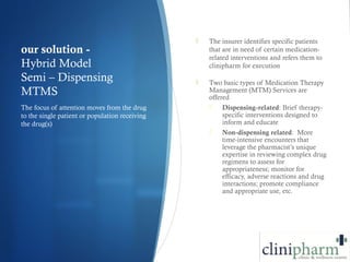 An introduction to medication therapy management | PPT