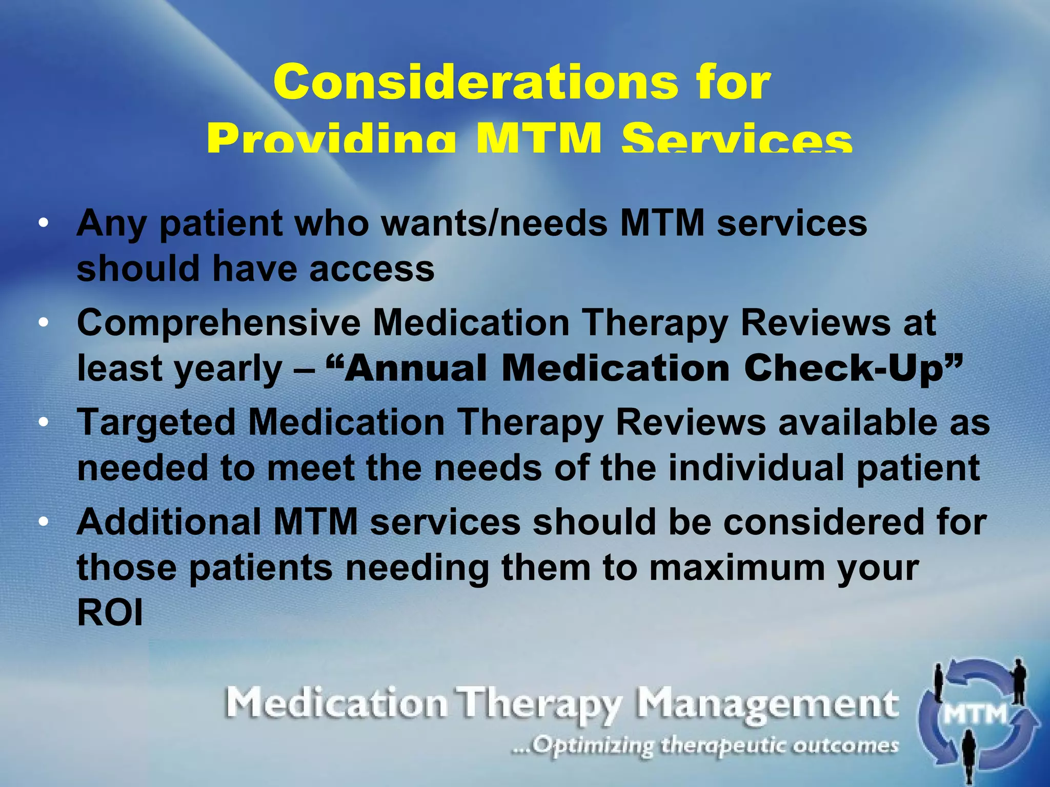 MTM Presentation | ODP