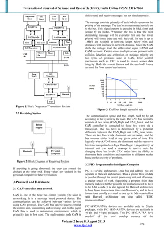 Controller Area Network for Monitoring and Controlling the Industrial Parameters Using Bluetooth ...