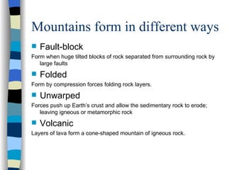 Mtns Lecture | PPT