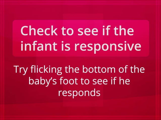 How to Perform Infant CPR | PPTX