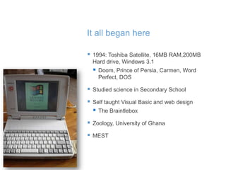 MTN Apps Challenge Tamale Roadshow | PPTX