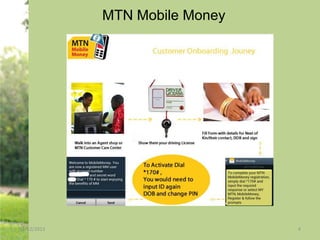 MTN Mobile Money vs.Tigo Cash | PPTX
