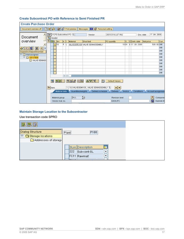 Make to order document | PDF