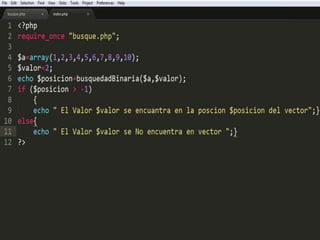 Método de búsqueda binaria | PPT