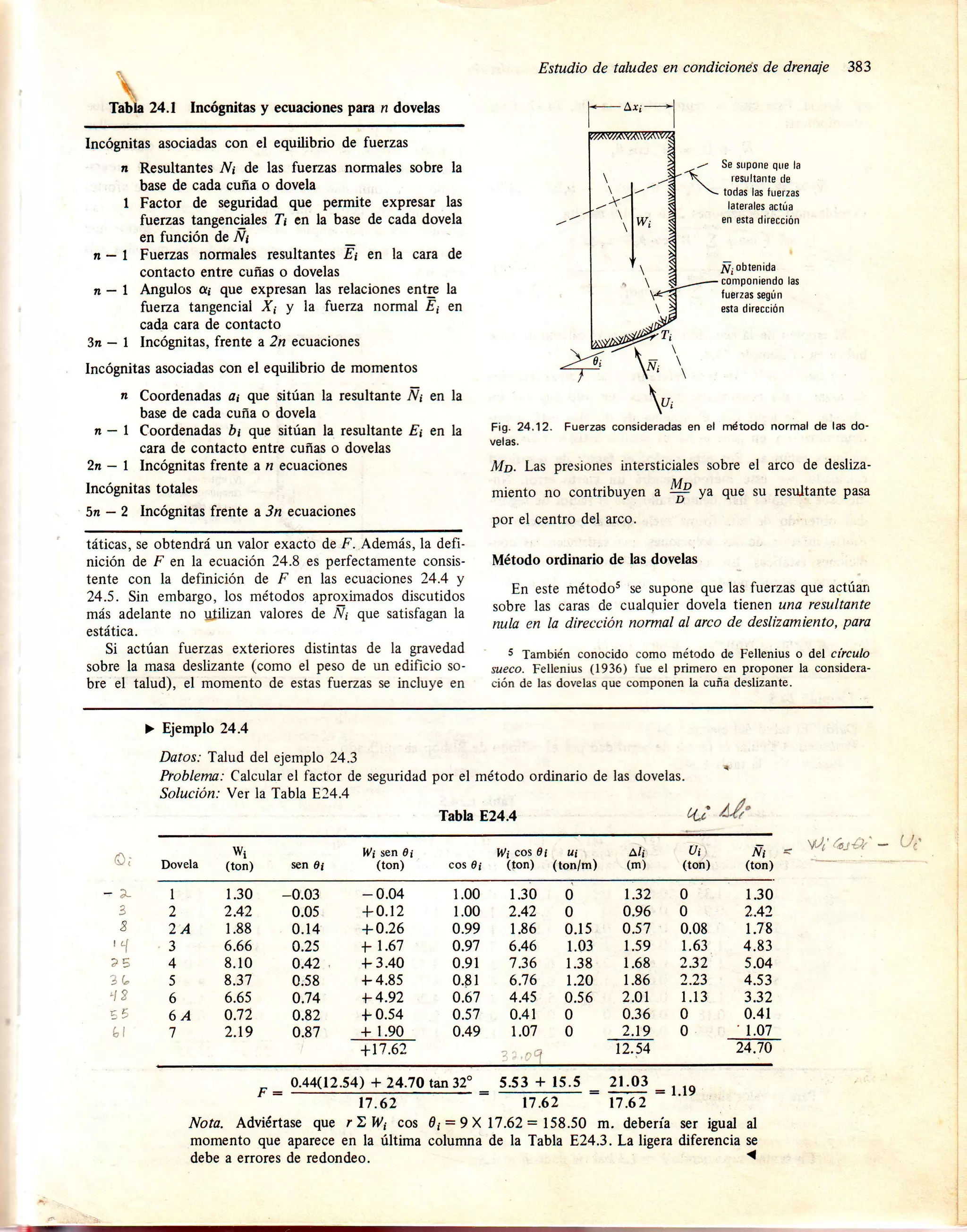 Método de fellenius | PDF | Physics | Science