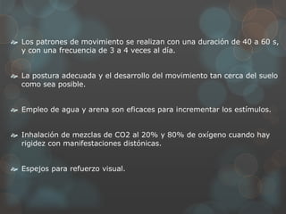 Método de tratamiento Temple Fay - Neurofacilitación | PPTX