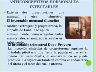 MéTodos Anticonceptivos | PPT