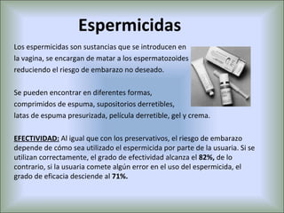 Métodos anticonceptivos | PPT