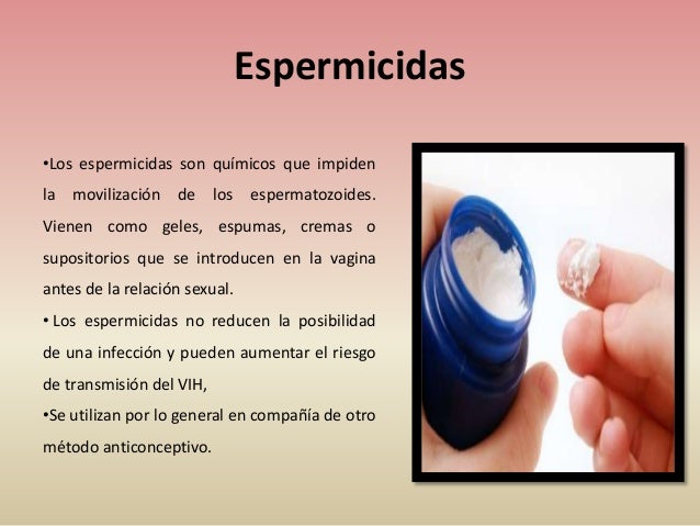 Métodos anticonceptivos