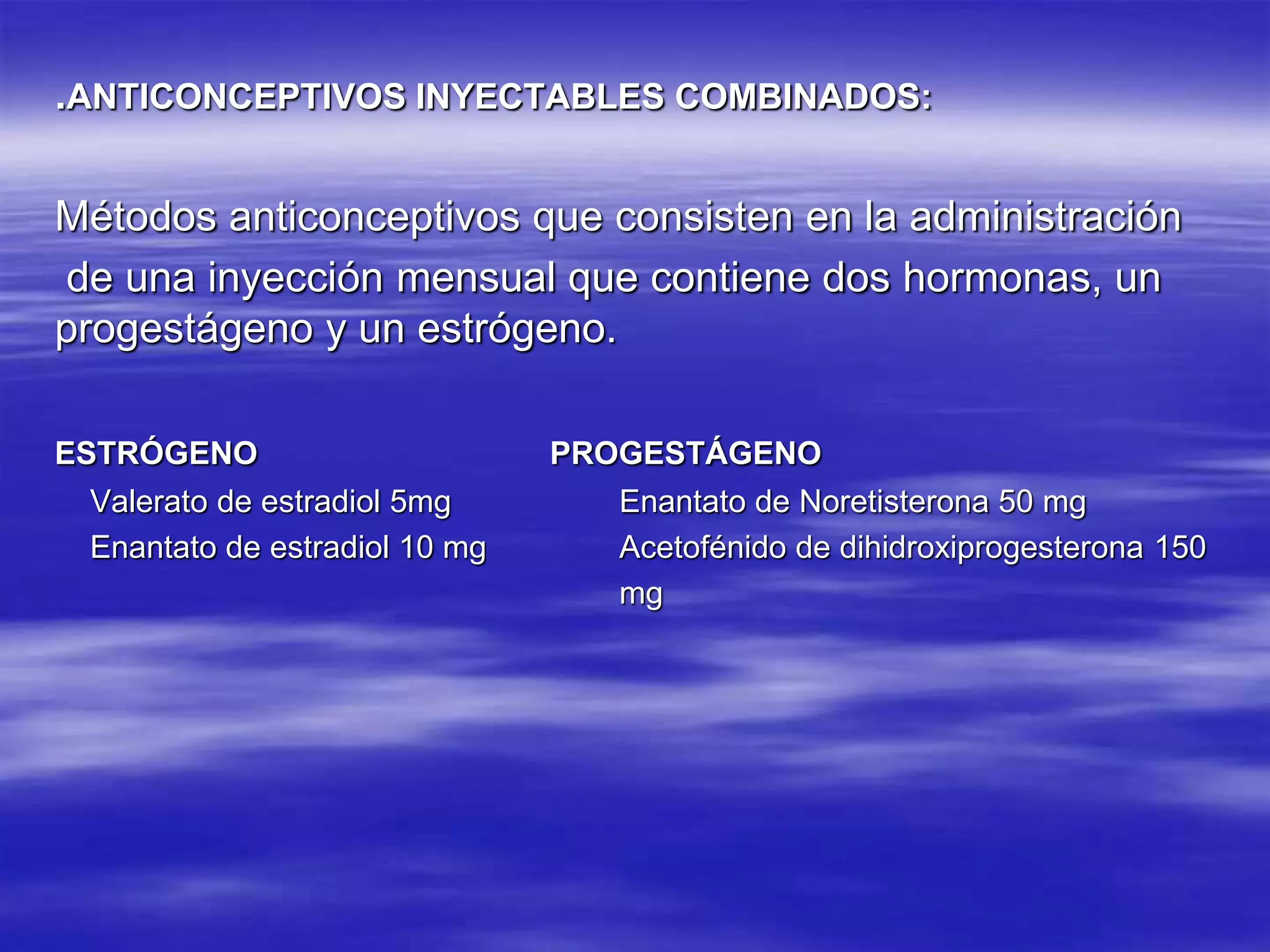 MÉTODOS ANTICONCEPTIVOS..ppt