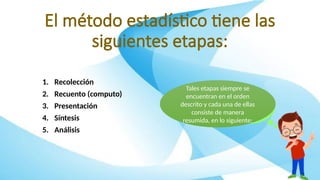 ALGUNOS MÉTODOS ESTADÍSTICOS Y ETAPAS.pptx