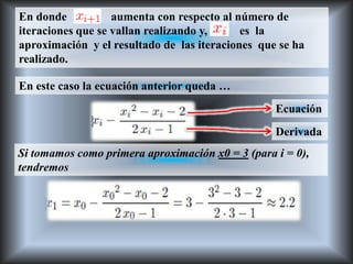 Métodos iterativos | PPT