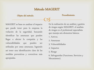 Métodos Simplificados para evaluación de riesgo. | PPTX