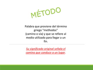 Método Herramientas Matemáticas | PPTX