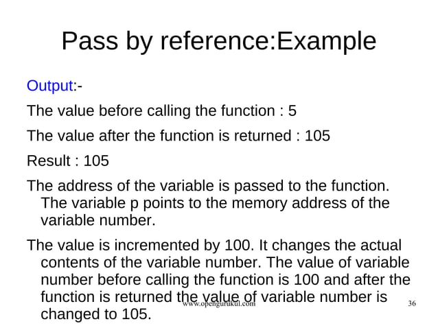 OpenGurukul : Language : C++ Programming | PPT