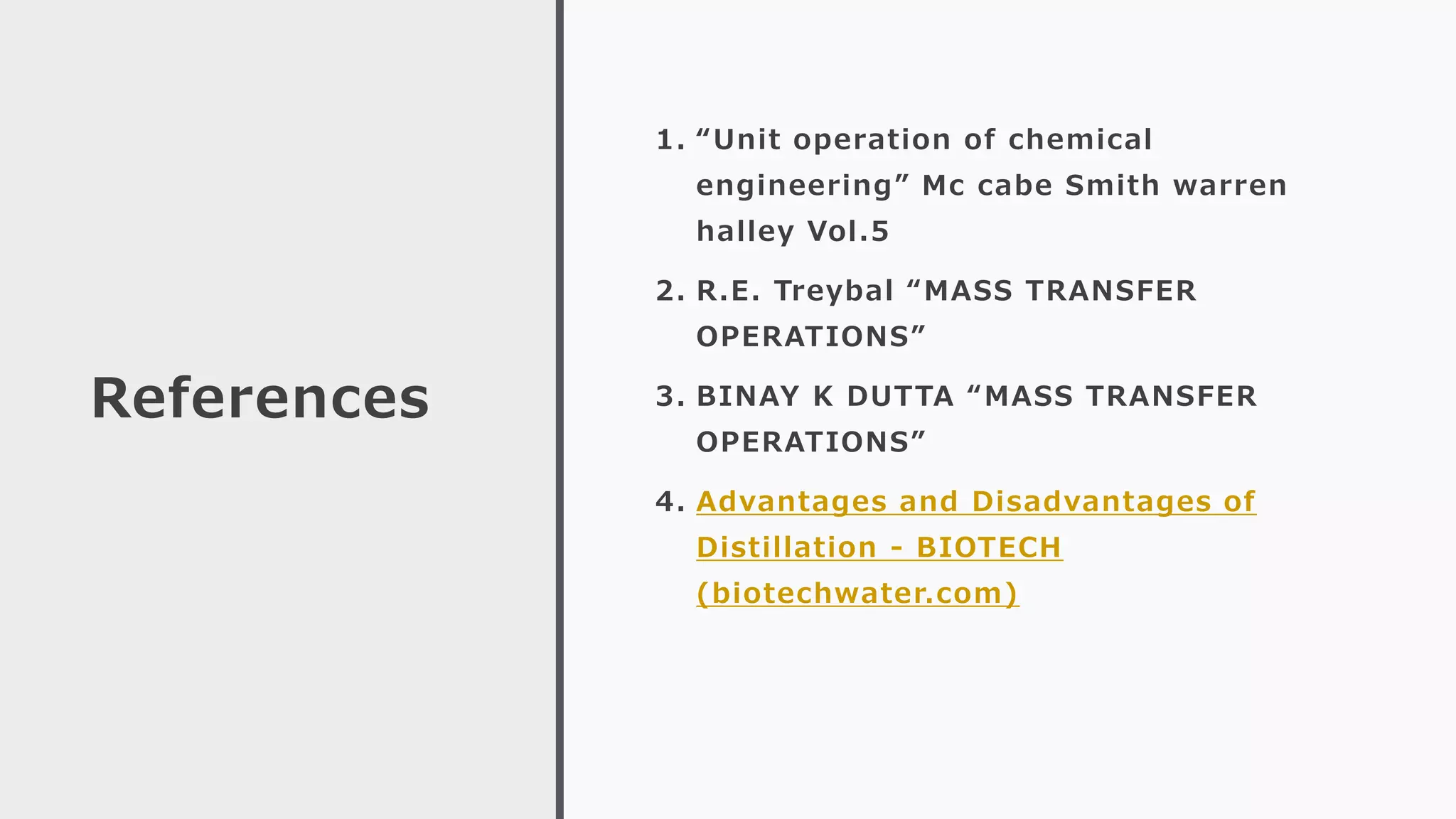 MASS TRANSFER OPERATION-DISTILLATION | PPTX
