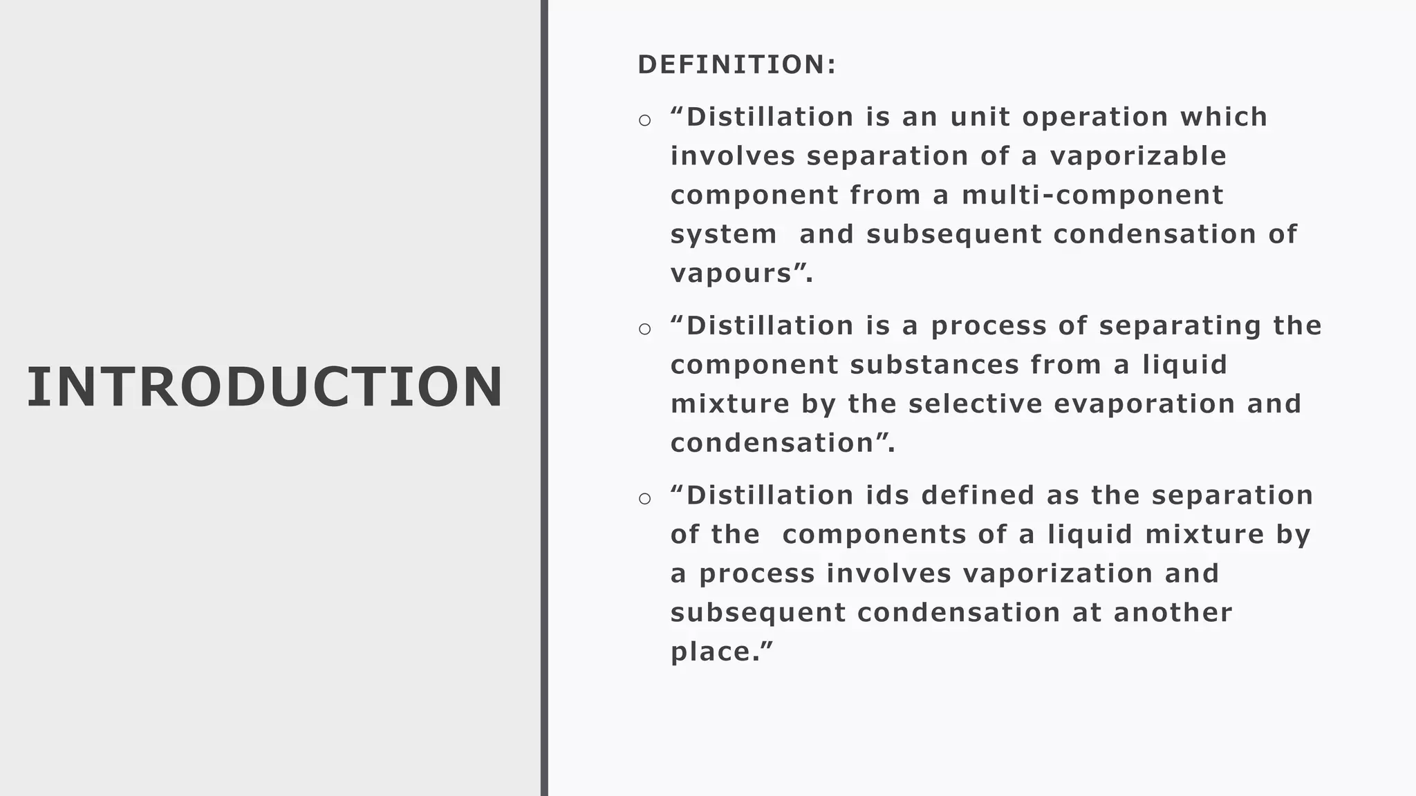 MASS TRANSFER OPERATION-DISTILLATION | PPTX