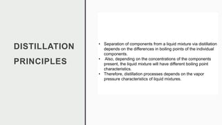 MASS TRANSFER OPERATION-DISTILLATION | PPTX