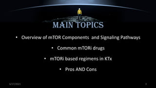 mTORi in Kidney Transplantation | PDF