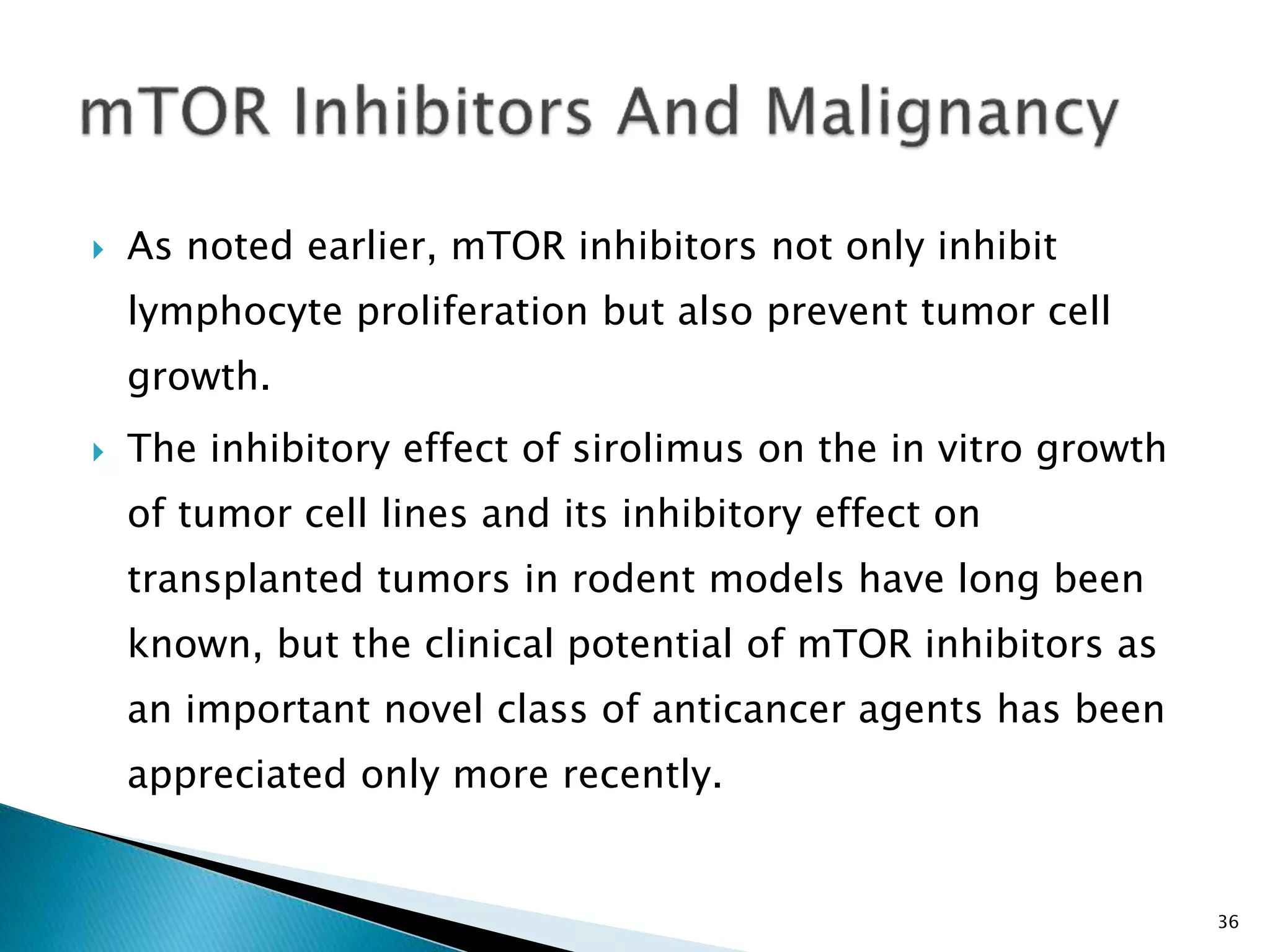Mtor inhibitors | PPTX