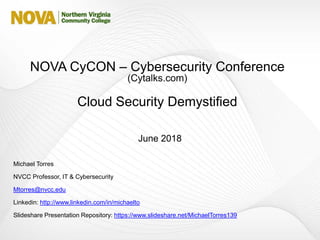 Cloud Security Demystified | PDF